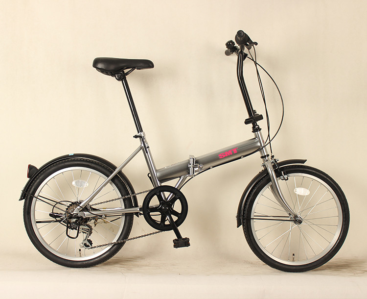 High Strength Steel Folding Road Bike Foldable Race Bike Six Speed